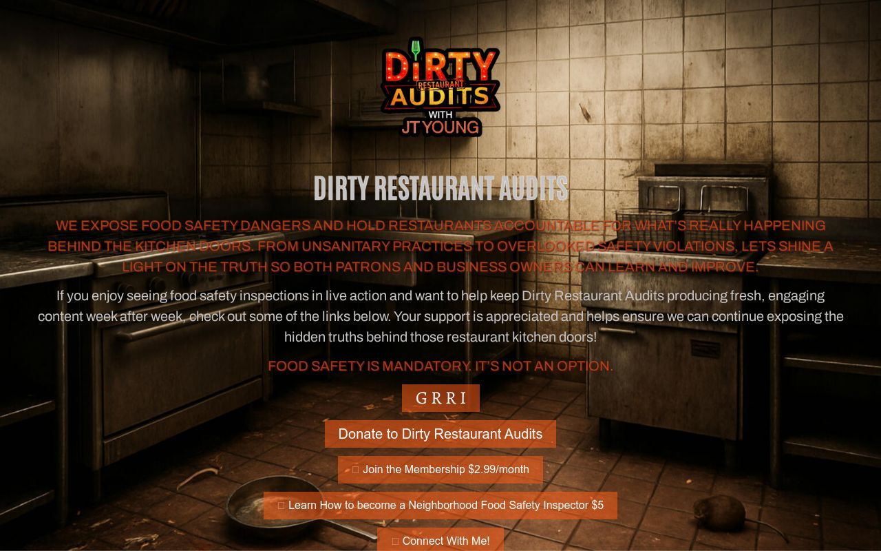 Dirty Restaurant Audits